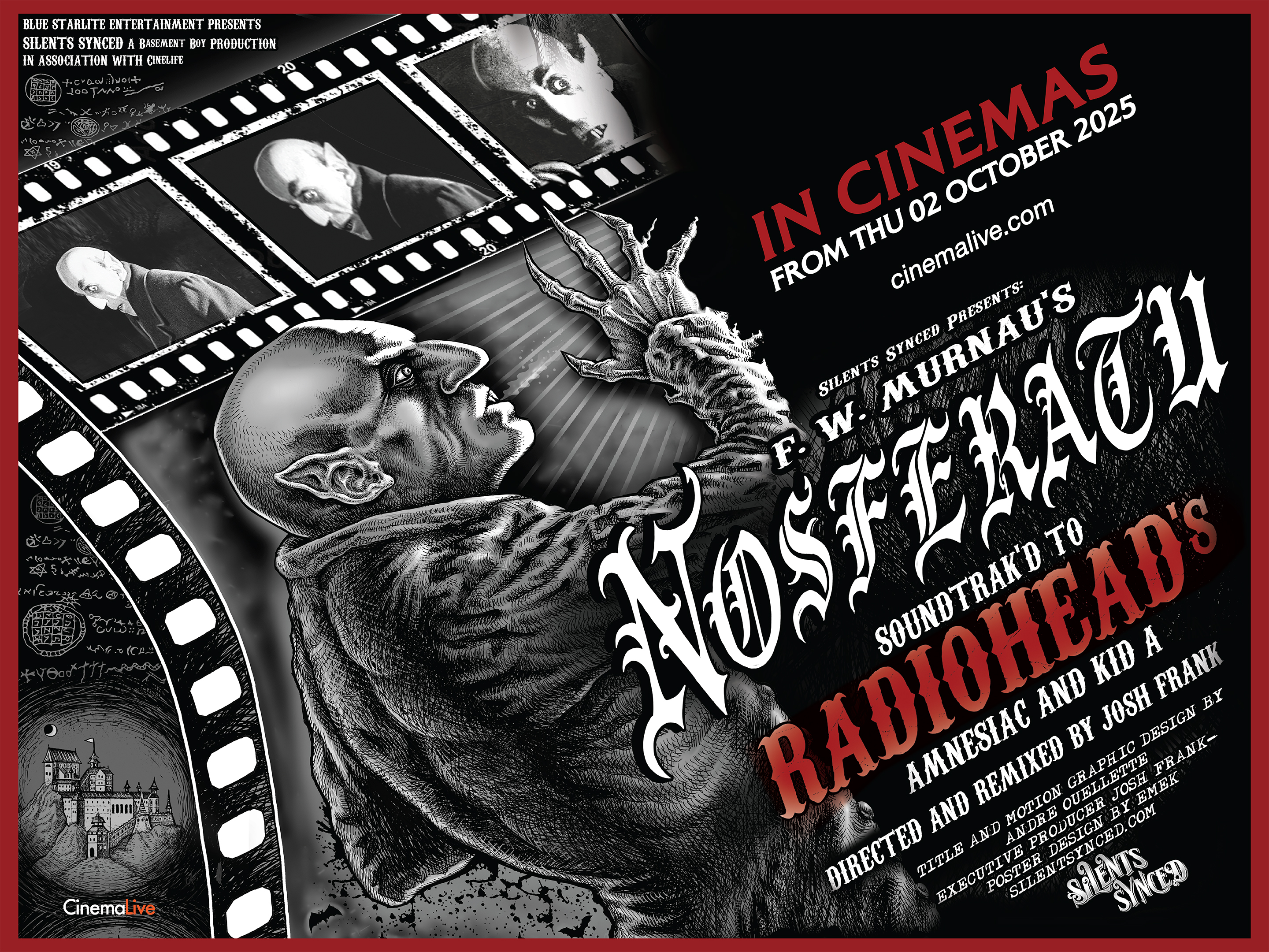 Radiohead X Nosferatu | The Riverside Cinema & A Listers Restaurant